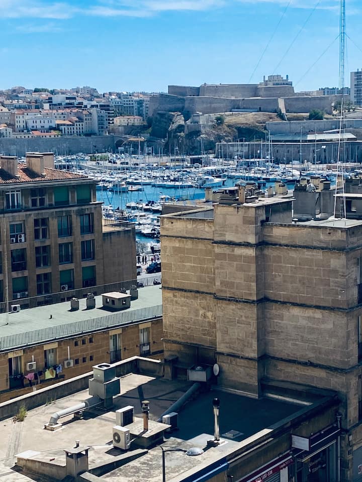 Au Cœur Du Vieux Port - Logement Climatisé - Marseille