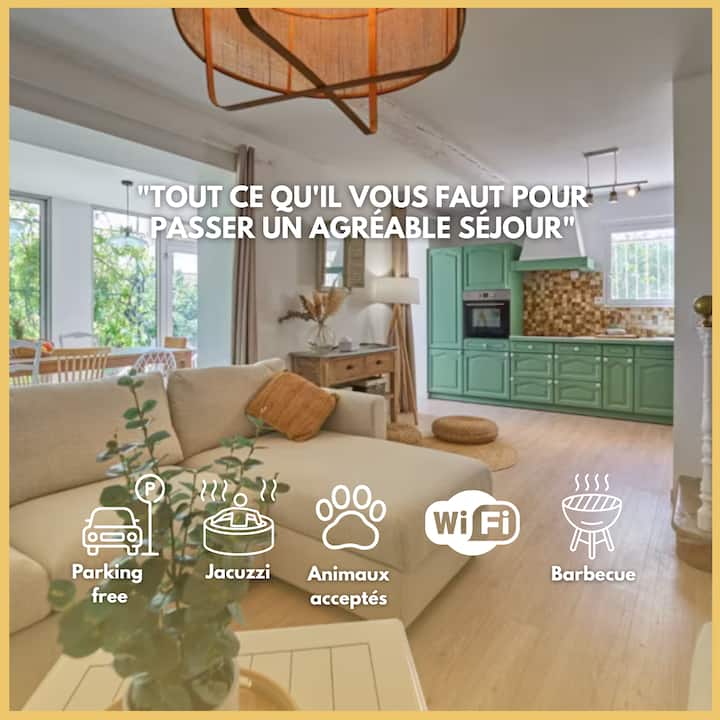 La Provençale – Jacuzzi, Bbq, Jardin & Clim - Toulon