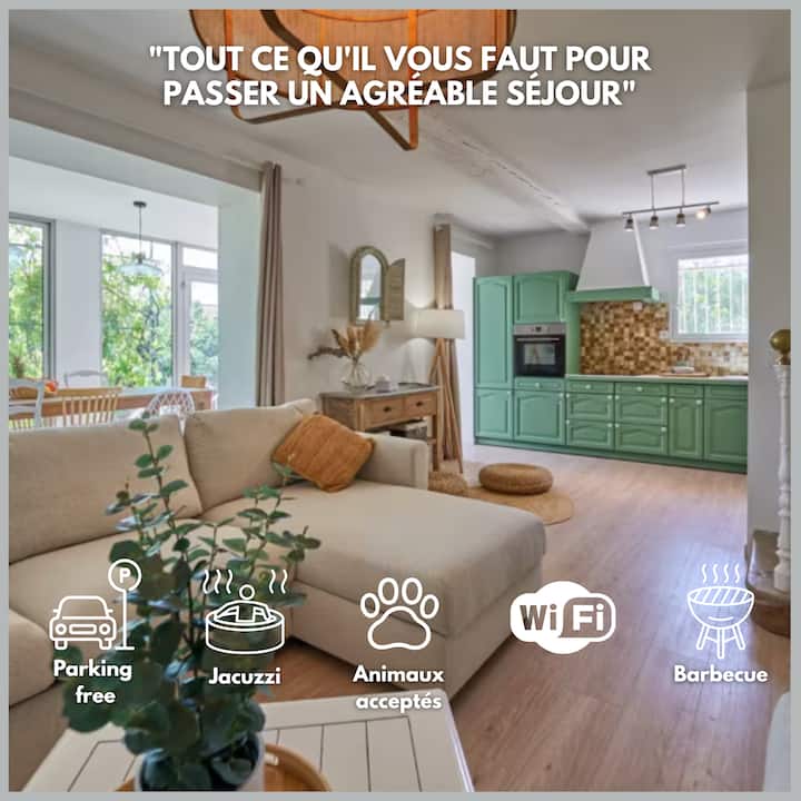 La Provençale – Jacuzzi, Bbq, Jardin & Clim - Toulon