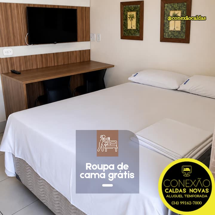 Apto Lacqua Diroma I - By Conexão Caldas Novas - Caldas Novas