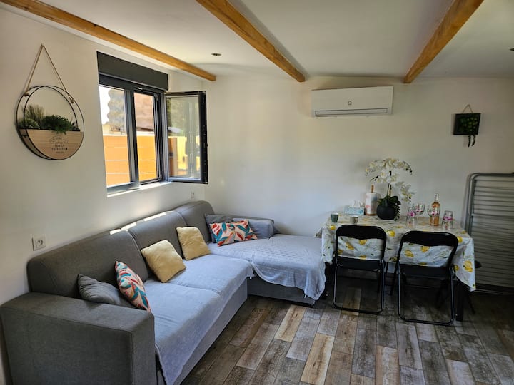 Maison 35m² Avec Jardin,  Piscine Très Bien Situé - Plage de Fos-sur-Mer