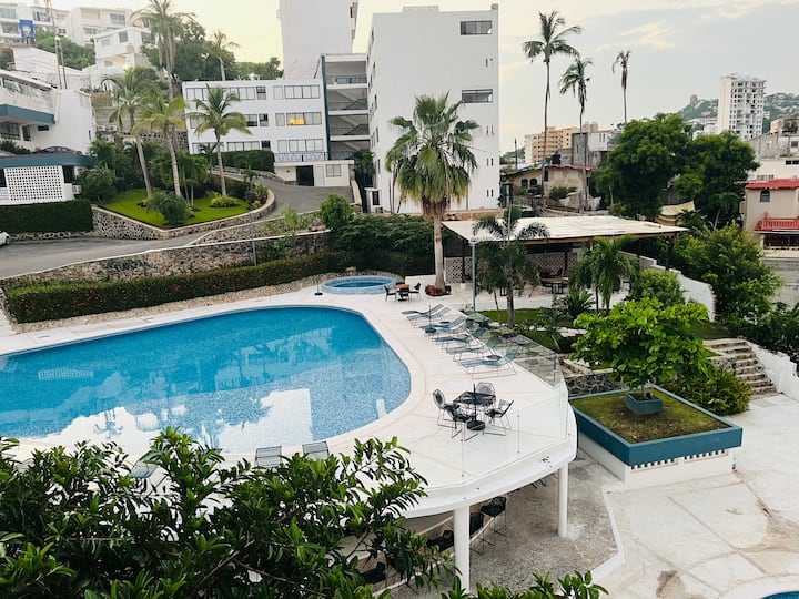 Departamento En Condominio Con Vista Espectacular - Pie de la Cuesta