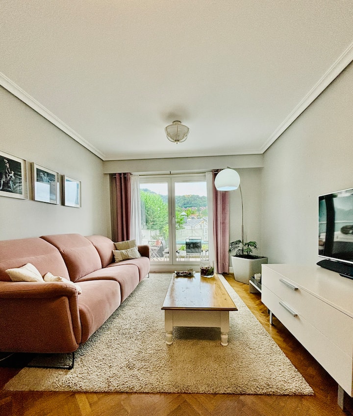 Apartamento Con Estilo Y Aparcamiento Gratuito - Donostia-San Sebastián