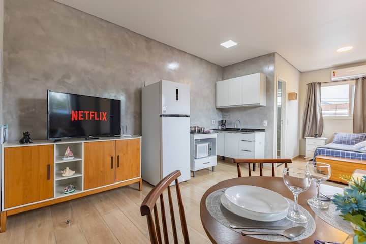 Uba Flat 01, Unico Moderno E Completo - Ubatuba