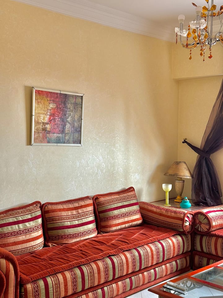 Apt Central & Chaleureux Au Coeur D’agadir - Agadir