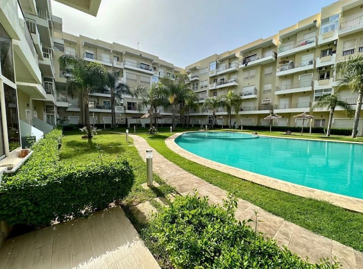Appartement Avec Piscine - Bouznika
