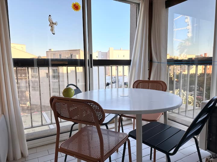T3 Ensoleillé Avec Vue Sur Port - Agde