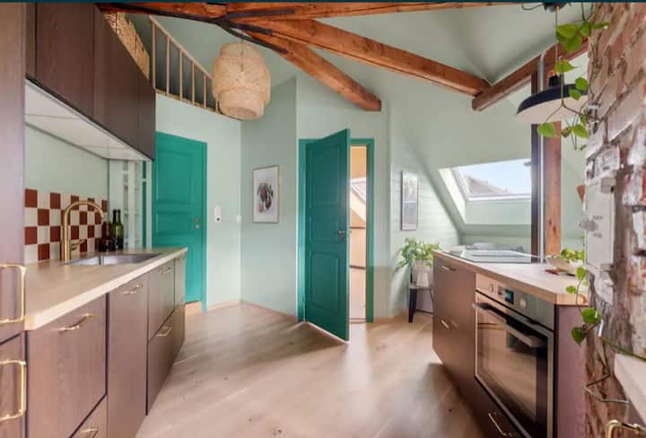 Cozy Scandinavian 2br Loft/fully Equipped/central - Oslo