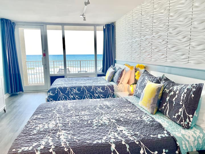 *Rare Gem* Paradise Oceanfront Privatebalcony Wifi - Port Orange, FL