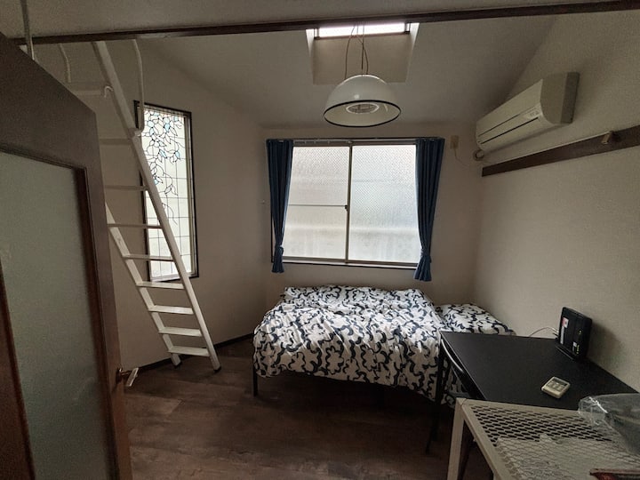 シングル&ダブルベッド/Jr八王子駅から新宿・横浜・アクセス良/無料wi-fi/2名まで - Akishima