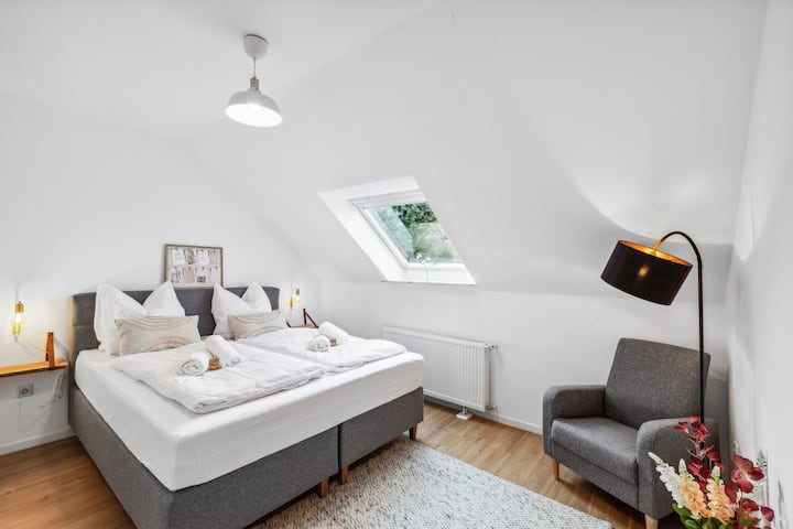 Citychalet- Boxspringbett-küche-73m2 - Bochum
