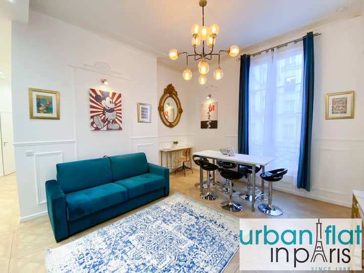 Urban Flat 72 - Pretty 3 Bedroom Flat - Triangle D - Paris