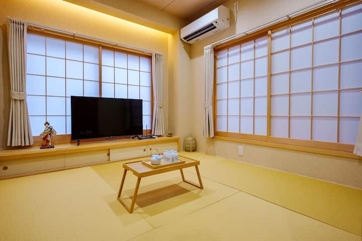 M301 ·  日比谷線三ノ輪車站徒歩5分！ 一直線上野、秋葉原、築地市場、銀座！ 5-6人家庭房！ - Asakusa