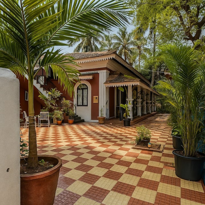 4bhk Heritage Villa With Privatepool Calangute - 果阿邦
