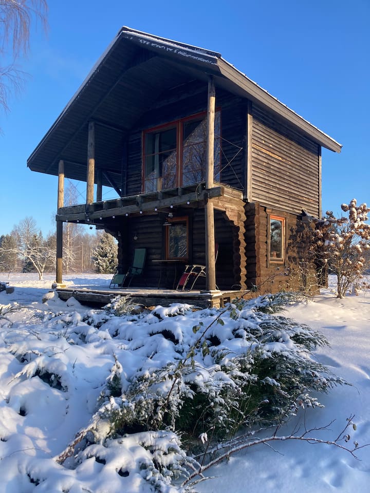 Riverfront Cabin • Privacy & Stunning River Views - Latvia