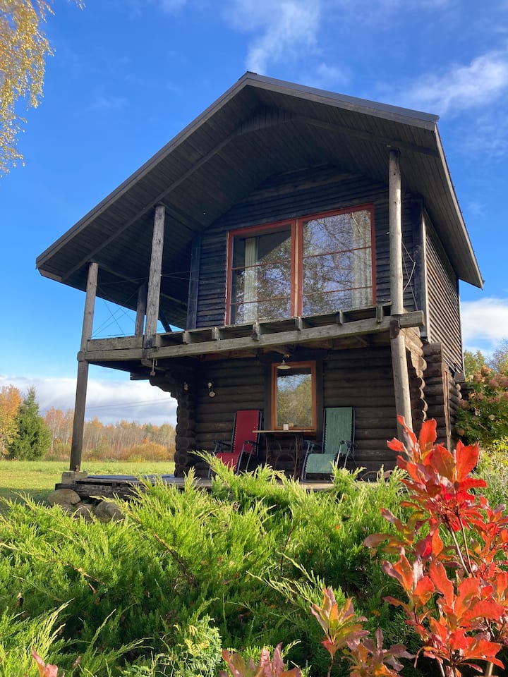 Cozy Riverfront Cabin Near Baltic Sea & Salacgriva - Latvia