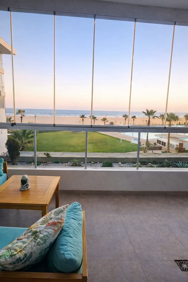 Sidi Rahal Blue View 2, Front Mer, Piscine & Plage - Maroc