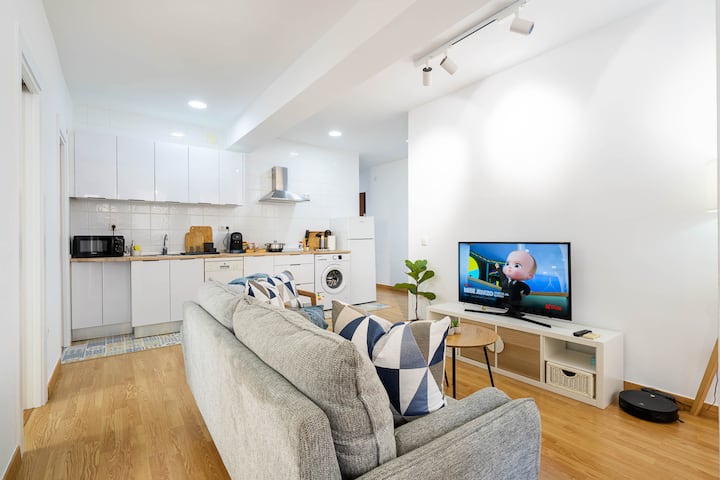 Apartamento Céntrico A 12 Minutos De La Playa. - Almería