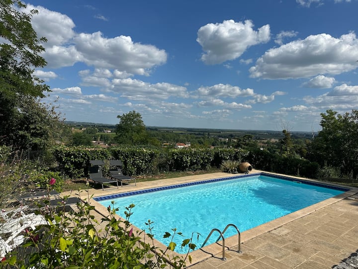 Vaste Propriété, Vue Panoramique Et Piscine Privée - Roquebrune