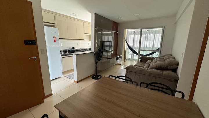 Apartamento Aconchego Do Lar, 3 Andar, Pé Na Areia - Vila Velha