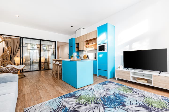 Golden Coast (B) | Beachfront | Pool | Wifi/remote - Praia da Rocha