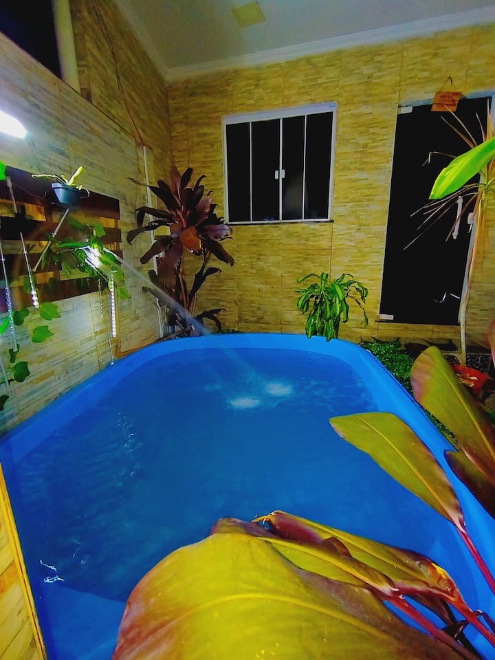 Casa C/ Terraço E Churrasqueira - Duque de Caxias