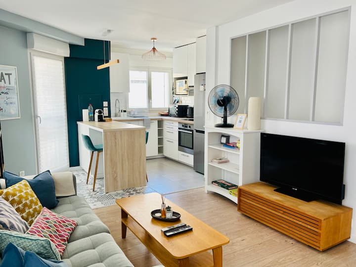 2ch Proche Metro Paris & Disney - Parking Gratuit - Vincennes