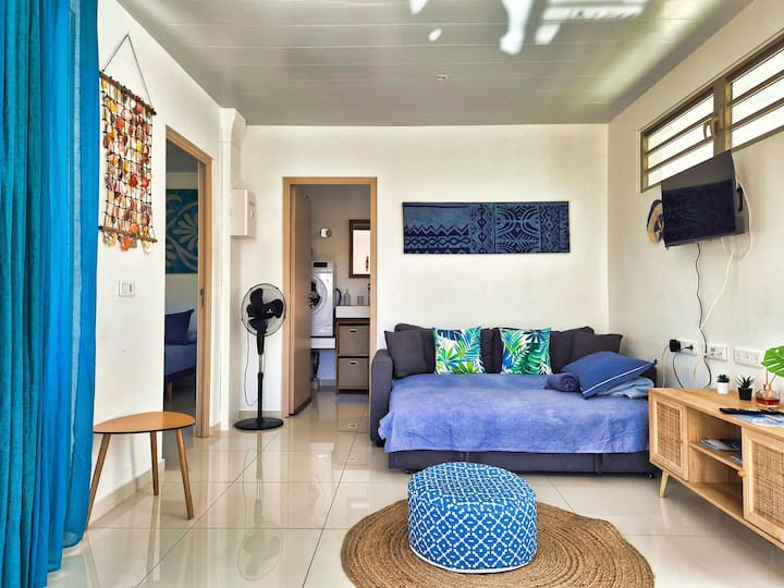 Moorea, Bungalow Cosy Proche Plage Temae Et Golf - French Polynesia