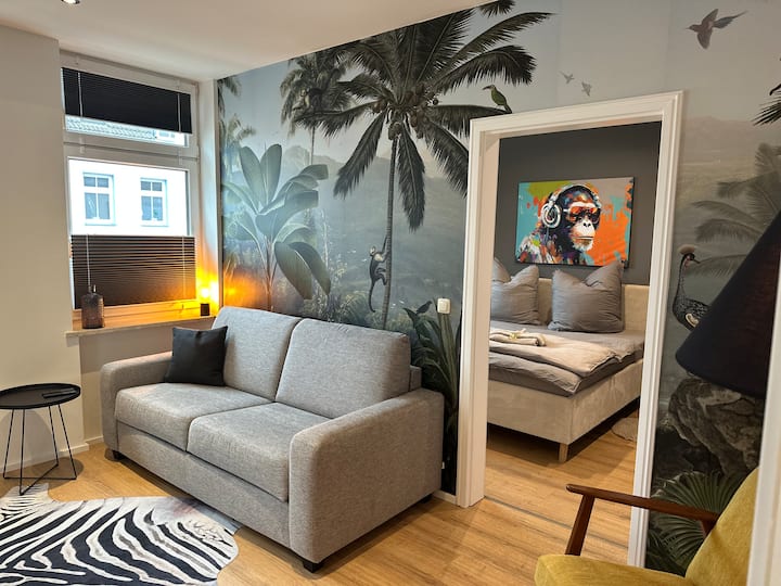 Moderne 50 Qm Unterkunft Monkey - Rostock