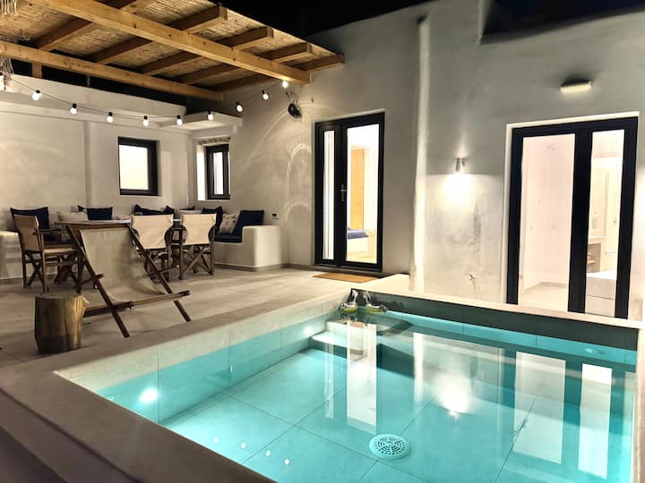 Kukulú Luxurious Cottage With Mini Private Pool - Mykonos