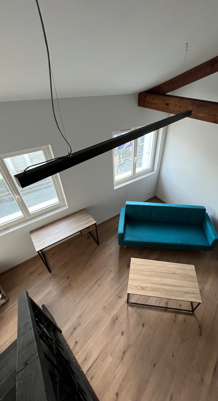 Charmant Appartement Meublé Au Cœur De La Ville - Cholet