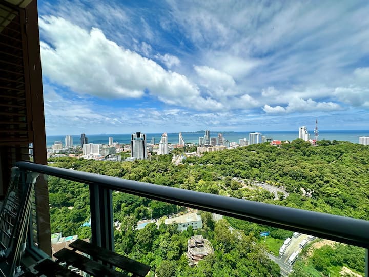 High Floor & 180° Great Sea View ※ Unixx Pattaya - Pattaya City