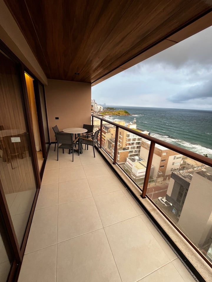 Ap 907 Vista Mar Farol Da Barra Carnaval Salvador - Barra