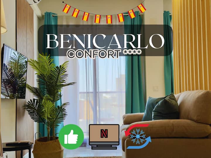 Studio Plage, Benicarlo Netflix & Climatisation 4* - Benicarló