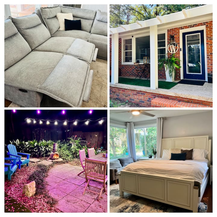 Walk Midtown 3/2 -Fire -Bikes -Capital 1m Fsu 2m - Tallahassee, FL