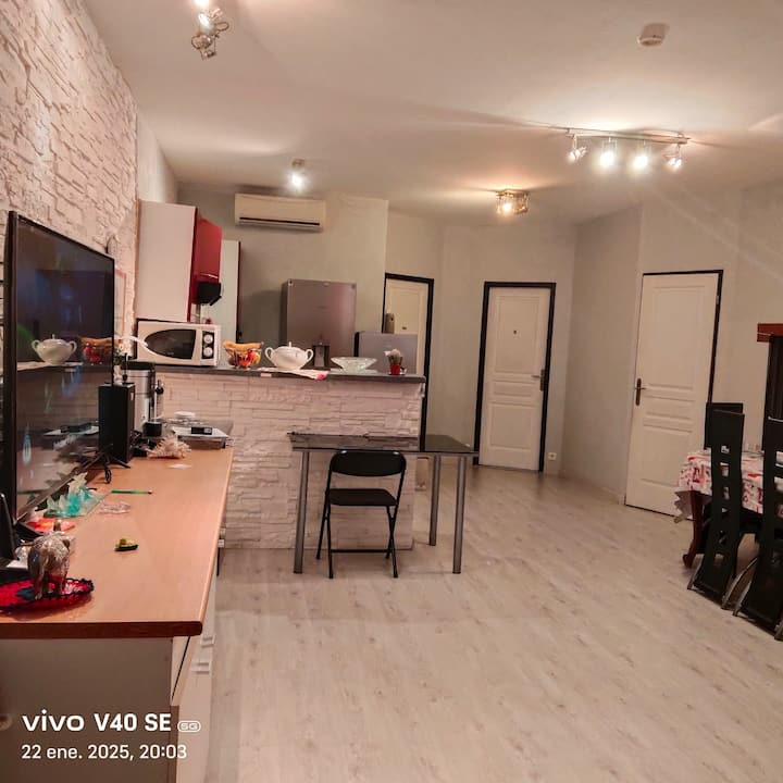 Apartamento Completo Cerca A La Gare - Rivesaltes
