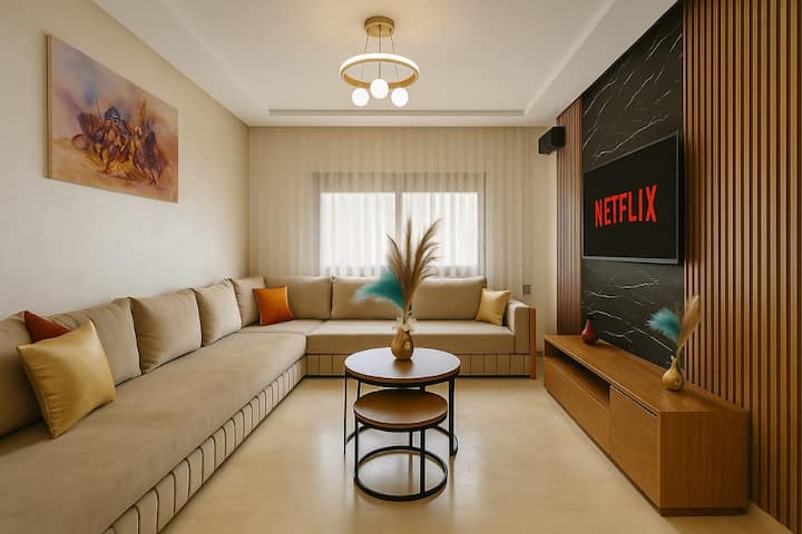 Modern Apartment In Gueliz (Fibre/piscine/parking) - Marrakech