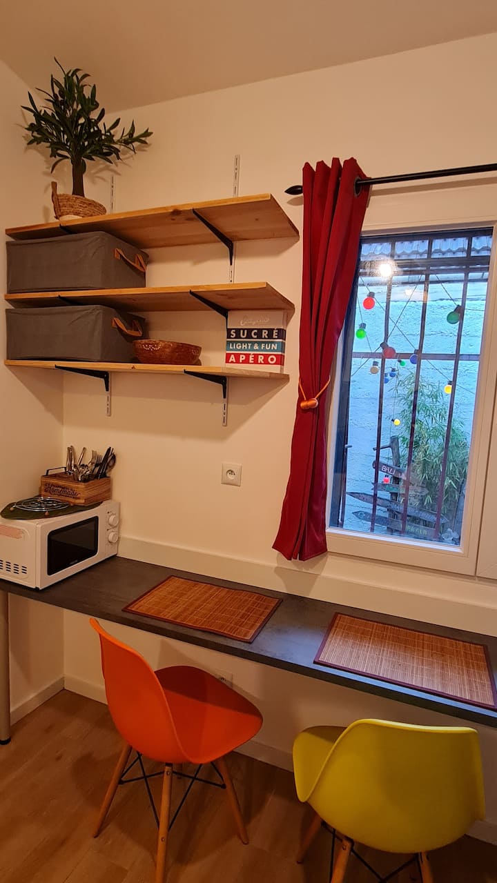Studio Cour Privée, à 5 Minutes Du Metro Paris - Nogent-sur-Marne