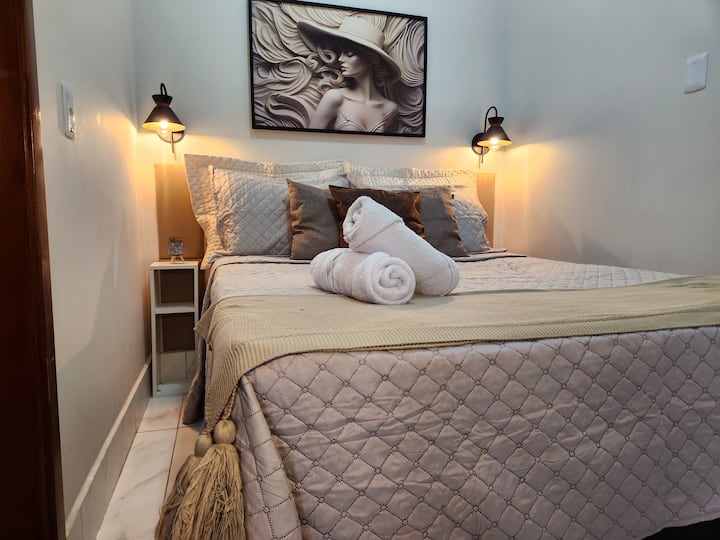 Loft Aconchegante (2) • Ar Cond. • 4km Camaru - Uberlândia