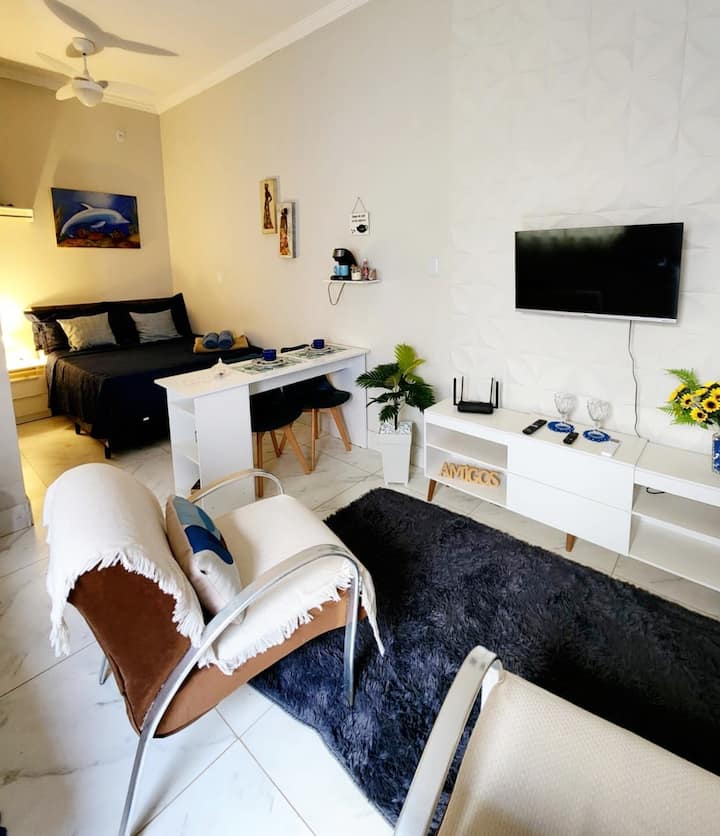 Loft Aconchegante (2) • Ar Cond. • 4km Camaru - Uberlândia