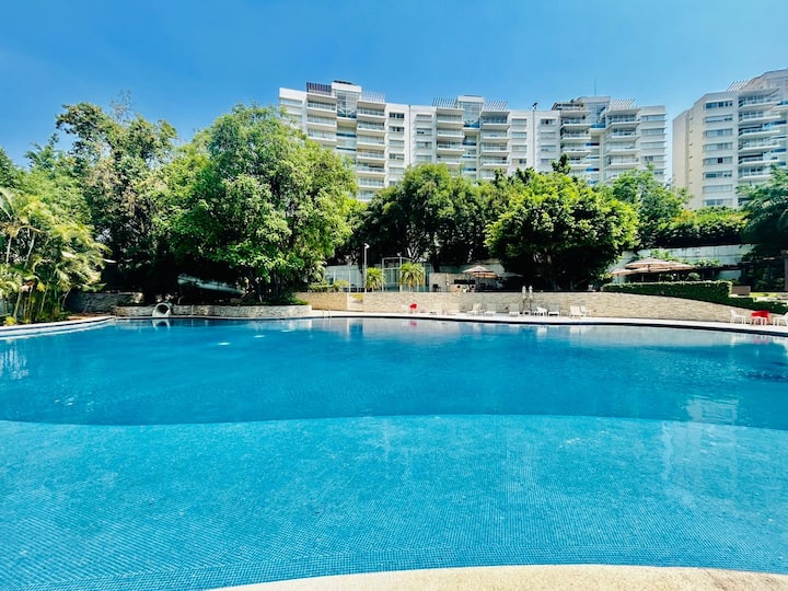 Departamento Alberca, Aire Acondicionado, Pádel - Cuernavaca
