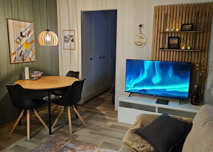 Studio Cloudberry Alcove, Free Parking & Fast Wifi - Rovaniemi