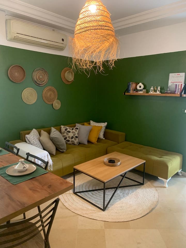 Cosy Calme Appartement à La Marsa - La Marsa