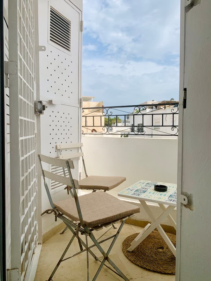 Cosy Calme Appartement à La Marsa - Sidi Bou Said