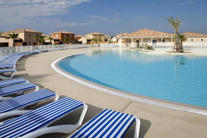 Villa 8 Pers - Piscine - Jacuzzi - Climatisation - Fabrègues