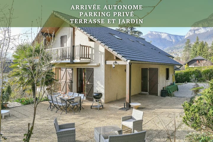 Rojarenda - Parking Terrasse Jardin By C.l.g - Savoie
