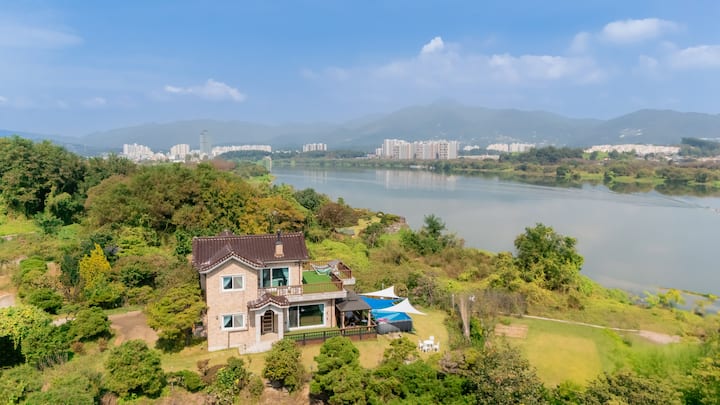 선착순 불멍무료Event, 호텔식침구, 벽난로, 60평복층독채, 식세기,넷플릭스 - South Korea