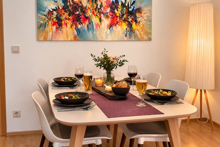 Appartement-balcon-salle De Bain Privée - Greiz