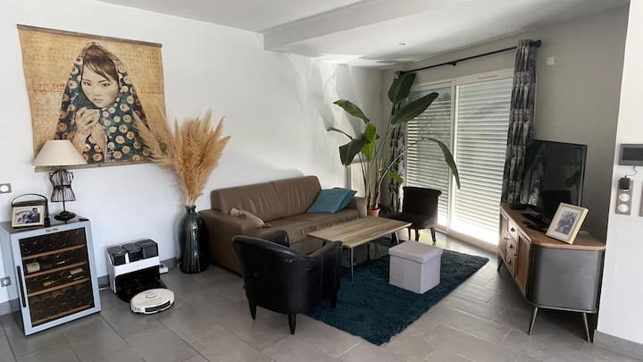 Maison Familiale Mauguio Avec Clim - Carnon