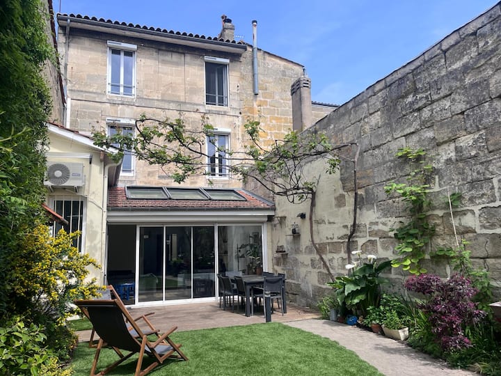 Grande Maison Calme Et Confortable En Centre-ville - Bordeaux